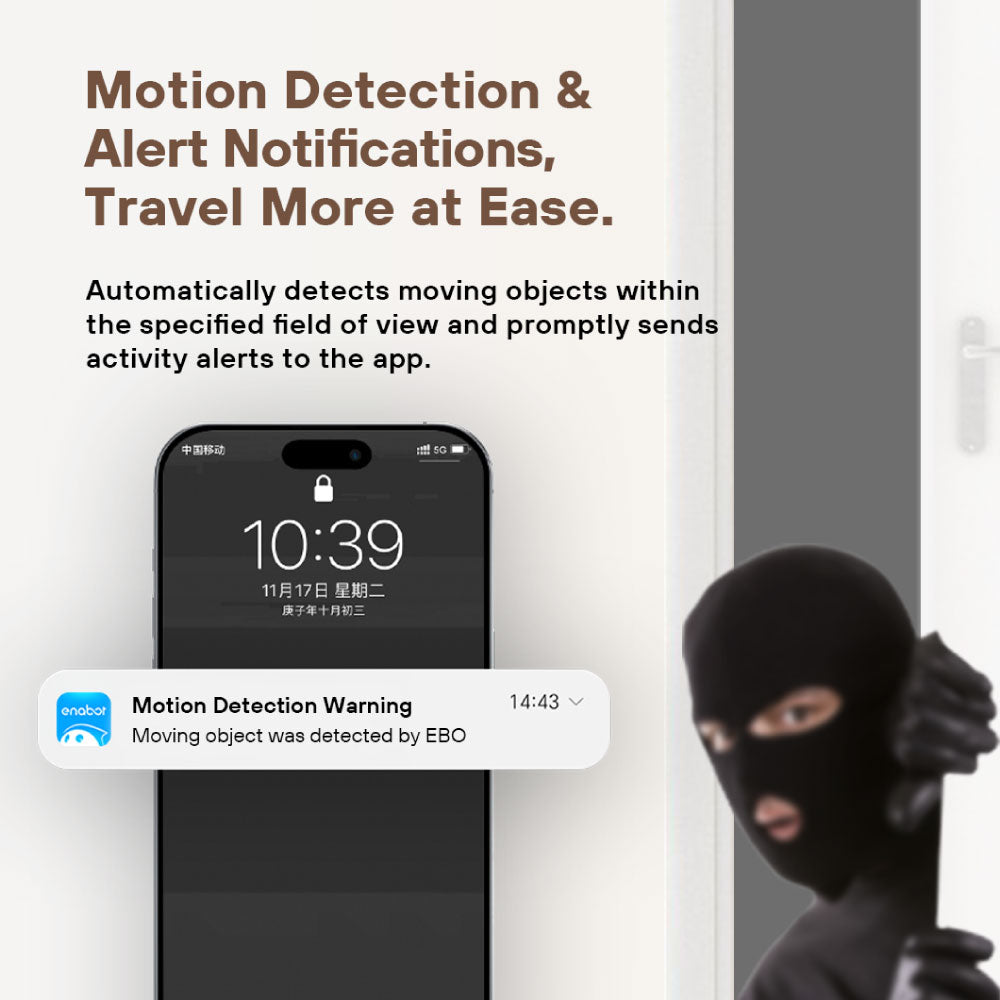 EBO SE wireless camera robot – Enabot Singapore