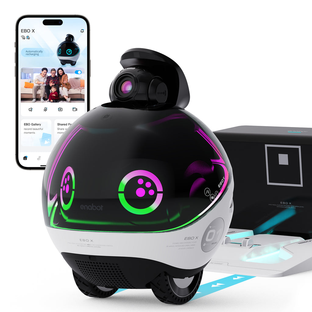 EBO X family robot companion – Enabot Singapore