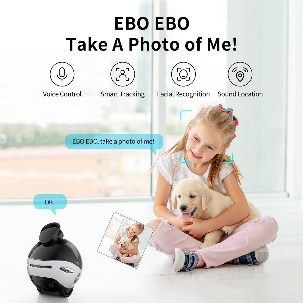 Enabot EBO X Smart Home Companion Robot with Alexa Built-in. – Enabot Singapore