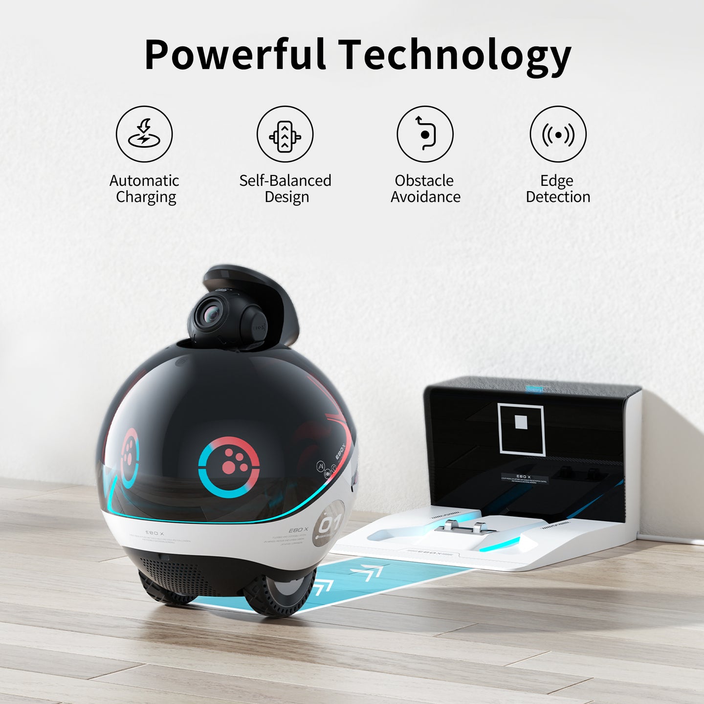 Enabot EBO X Smart Home Companion Robot with Alexa Built-in. – Enabot Singapore