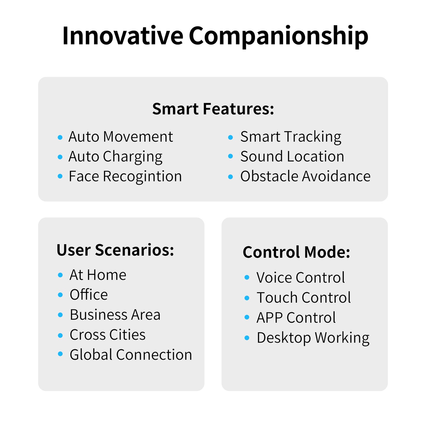EBO X family robot companion – Enabot Singapore