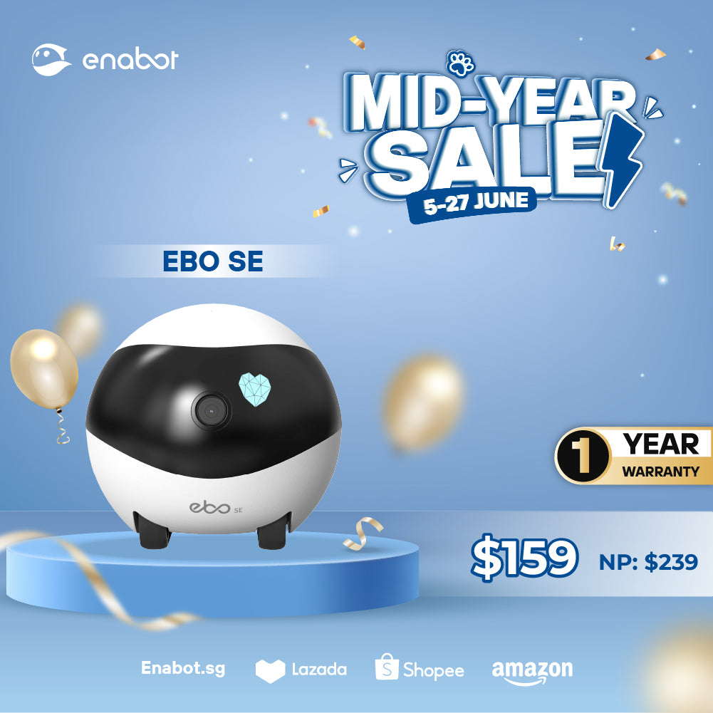 EBO SE Smart Home Moving Robot – Enabot Singapore
